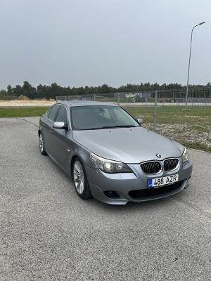 Grey BMW 523 2006 in Rakvere, with an engine capacity of 2.50 L and mileage of 293 thousand km for 3000 €, photo 11 on AUTOMOTO.COM.LV