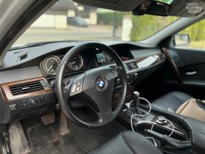 Pelēks BMW 523 2007 Viļņa, ar dzinēja tilpumu 2.50 L un nobraukumu 286 tūkst. km par 3450 €, foto 11 vietnē AUTOMOTO.COM.LV