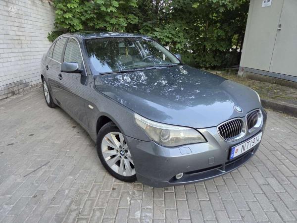 Pelēks BMW 523 2007 Viļņa, ar dzinēja tilpumu 2.50 L un nobraukumu 320 tūkst. km par 2400 €, foto 3 vietnē AUTOMOTO.COM.LV