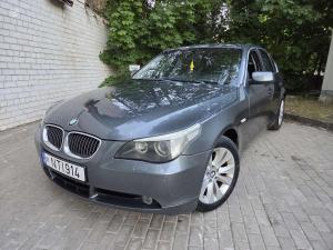 Pelēks BMW 523 2007 Viļņa, ar dzinēja tilpumu 2.50 L un nobraukumu 320 tūkst. km par 2400 €, foto 5 vietnē AUTOMOTO.COM.LV