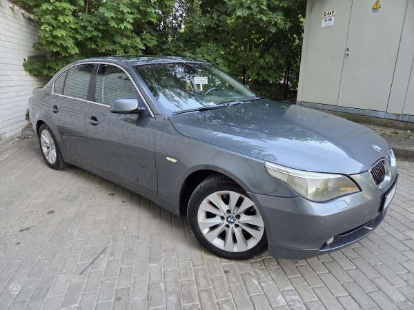 Pelēks BMW 523 2007 Viļņa, ar dzinēja tilpumu 2.50 L un nobraukumu 320 tūkst. km par 2400 €, foto 5 vietnē AUTOMOTO.COM.LV