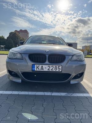 Pelēks BMW 523 2007 Rīga, ar dzinēja tilpumu 2.50 L un nobraukumu 239 tūkst. km par 2950 €, foto  vietnē AUTOMOTO.COM.LV