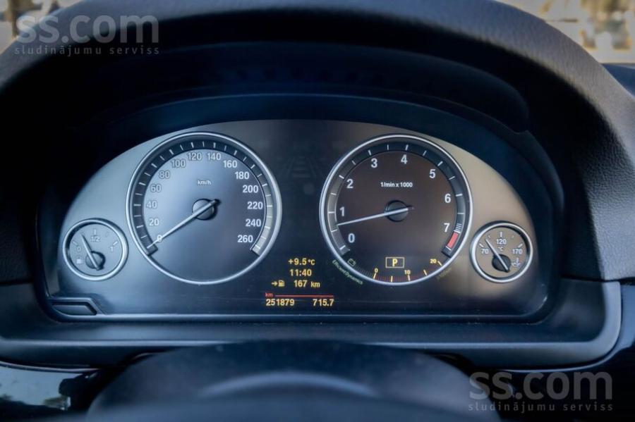 Pelēks BMW 523 2011 Rīga, ar dzinēja tilpumu 3.00 L un nobraukumu 250 tūkst. km par 7490 €, foto 12 vietnē AUTOMOTO.COM.LV