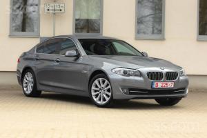 Grey BMW 523 2011 in Jelgava, with an engine capacity of 3.00 L and mileage of 241 thousand km for 6590 €, photo 4 on AUTOMOTO.COM.LV