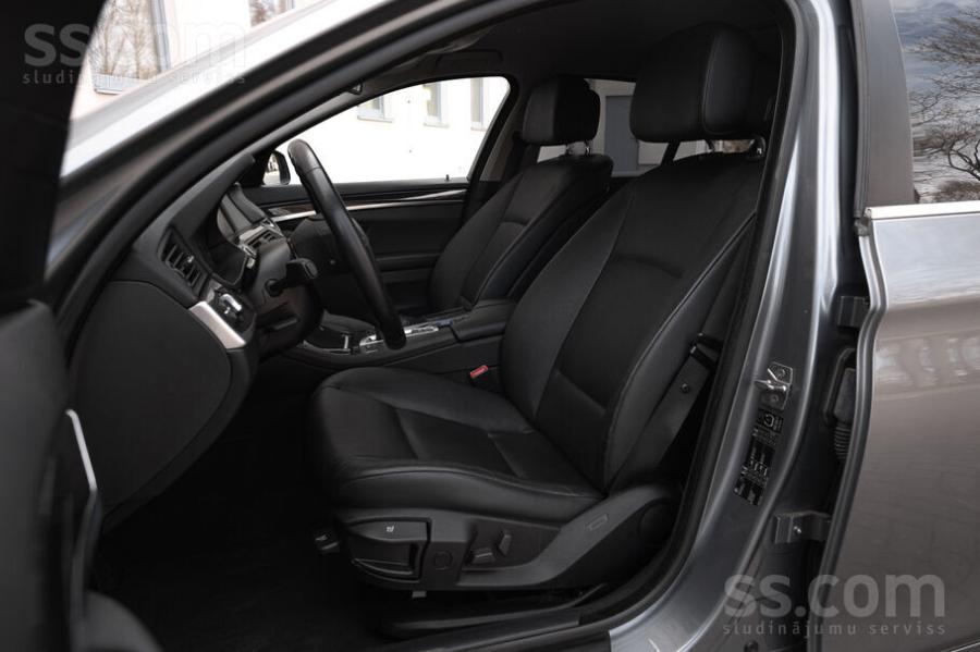 Grey BMW 523 2011 in Jelgava, with an engine capacity of 3.00 L and mileage of 241 thousand km for 6590 €, photo 20 on AUTOMOTO.COM.LV