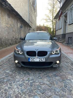 Pelēks BMW 523 2007 Cēsis, ar dzinēja tilpumu 2.50 L un nobraukumu 285 tūkst. km par 1400 €, foto 1 vietnē AUTOMOTO.COM.LV