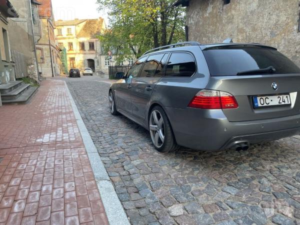 Pelēks BMW 523 2007 Cēsis, ar dzinēja tilpumu 2.50 L un nobraukumu 285 tūkst. km par 5395 €, foto 2 vietnē AUTOMOTO.COM.LV