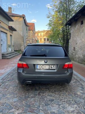 Pelēks BMW 523 2007 Cēsis, ar dzinēja tilpumu 2.50 L un nobraukumu 285 tūkst. km par 1400 €, foto 4 vietnē AUTOMOTO.COM.LV