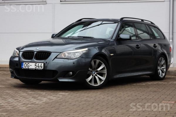 Pelēks BMW 523 2007 Rīga, ar dzinēja tilpumu 2.50 L un nobraukumu 0 tūkst. km par 4495 €, foto 1 vietnē AUTOMOTO.COM.LV