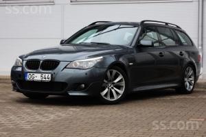 Pelēks BMW 523 2007 Rīga, ar dzinēja tilpumu 2.50 L un nobraukumu 0 tūkst. km par 4495 €, foto  vietnē AUTOMOTO.COM.LV