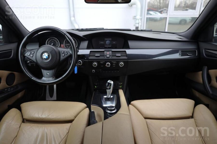Grey BMW 523 2007 in Riga, with an engine capacity of 2.50 L and mileage of 0 thousand km for 4495 €, photo 7 on AUTOMOTO.COM.LV