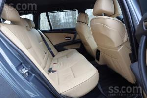Grey BMW 523 2007 in Riga, with an engine capacity of 2.50 L and mileage of 0 thousand km for 4495 €, photo 17 on AUTOMOTO.COM.LV
