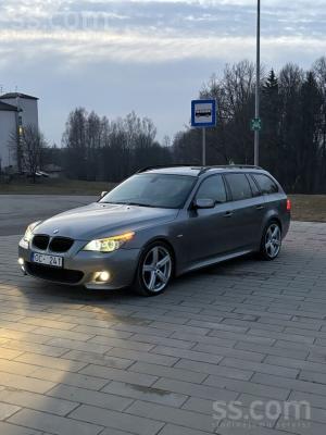 Серый БМВ 523 2007 в Цесис, объемом двигателя 2.50 л и пробегом 297 тыс. км за 5695 €, фото  на AUTOMOTO.COM.LV
