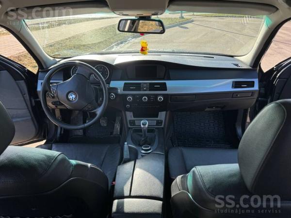 Pelēks BMW 523 2007 Rīga, ar dzinēja tilpumu 2.50 L un nobraukumu 367 tūkst. km par 2290 €, foto 9 vietnē AUTOMOTO.COM.LV
