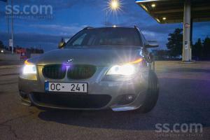 Pelēks BMW 523 2007 Cēsis, ar dzinēja tilpumu 2.50 L un nobraukumu 302 tūkst. km par 3690 €, foto  vietnē AUTOMOTO.COM.LV