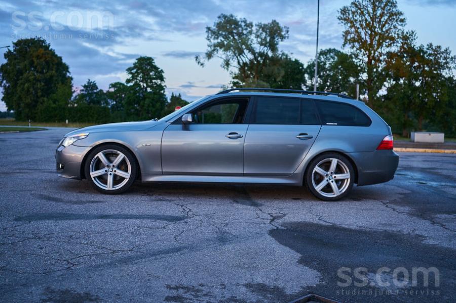 Pelēks BMW 523 2007 Cēsis, ar dzinēja tilpumu 2.50 L un nobraukumu 302 tūkst. km par 3690 €, foto 3 vietnē AUTOMOTO.COM.LV
