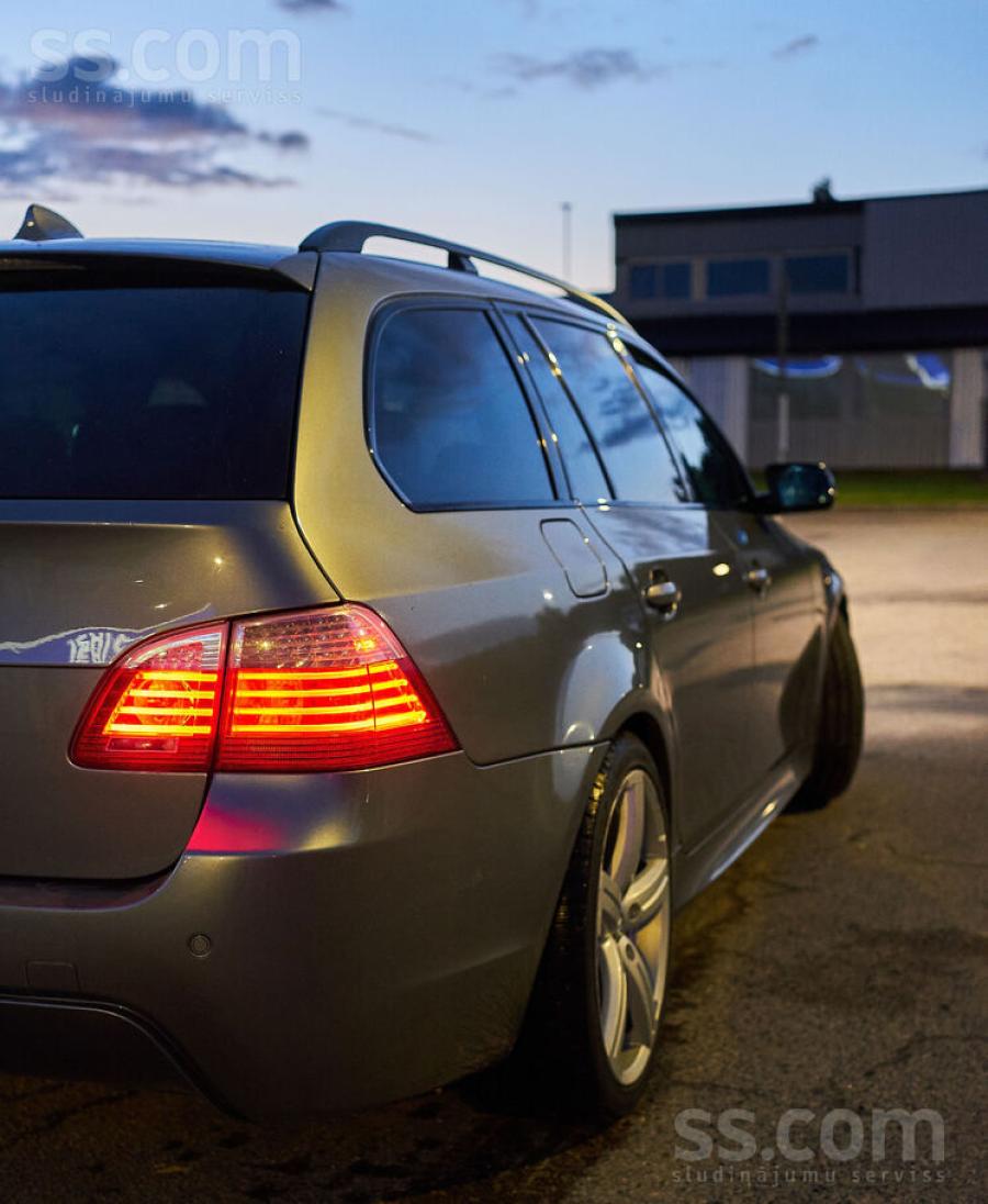 Pelēks BMW 523 2007 Cēsis, ar dzinēja tilpumu 2.50 L un nobraukumu 302 tūkst. km par 3690 €, foto 5 vietnē AUTOMOTO.COM.LV