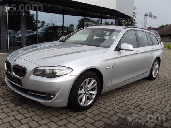 Grey BMW 523 2011 in Riga, with an engine capacity of 3.00 L and mileage of 193 thousand km for 11000 €, photo 1 on AUTOMOTO.COM.LV