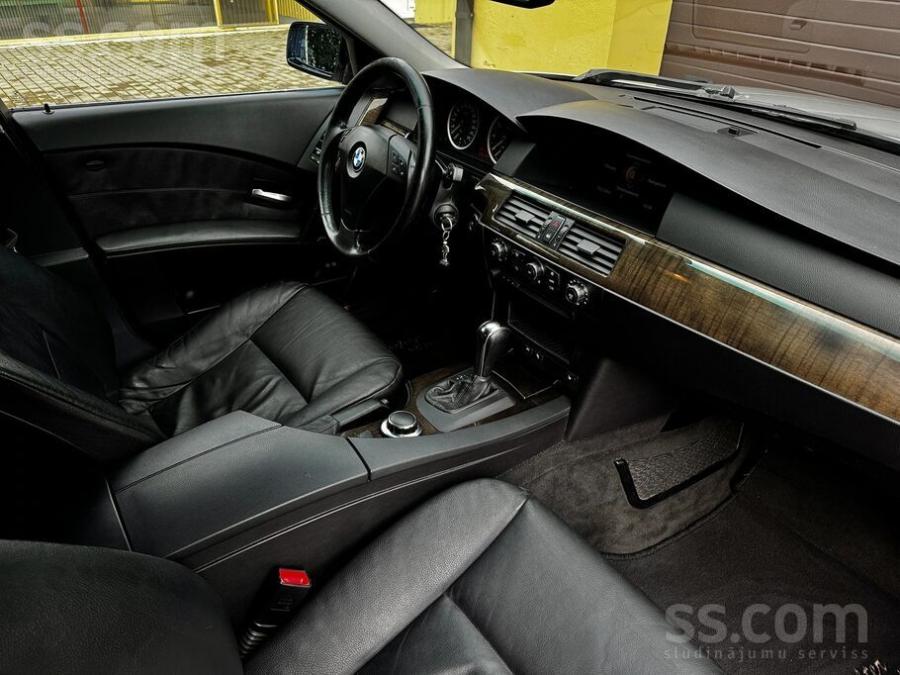 BMW 523 2006 Rīga, ar dzinēja tilpumu 2.50 L un nobraukumu 307 tūkst. km par 3500 €, foto 9 vietnē AUTOMOTO.COM.LV