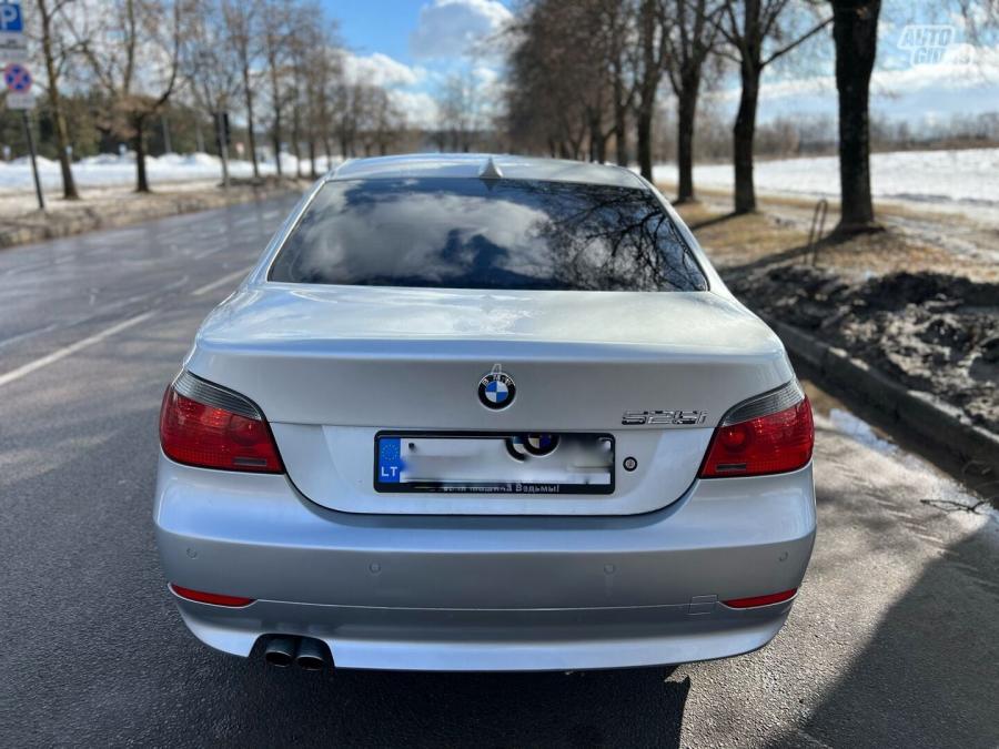 BMW 523 2007 Viļņa, ar dzinēja tilpumu 2.50 L un nobraukumu 279 tūkst. km par 3650 €, foto 6 vietnē AUTOMOTO.COM.LV