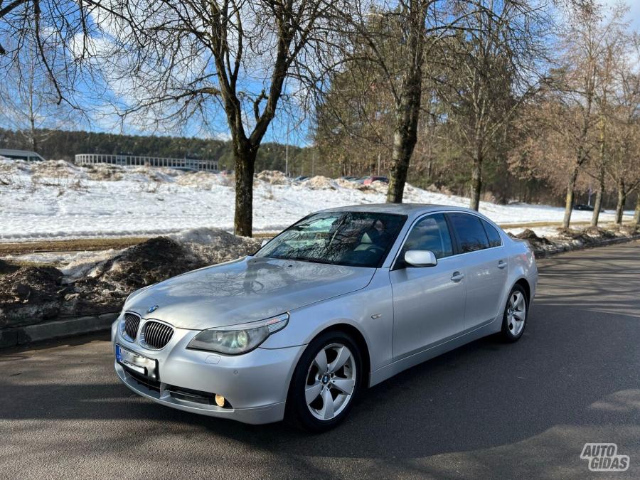 BMW 523 2007 in Vilnius, with an engine capacity of 2.50 L and mileage of 279 thousand km for 3650 €, photo 2 on AUTOMOTO.COM.LV