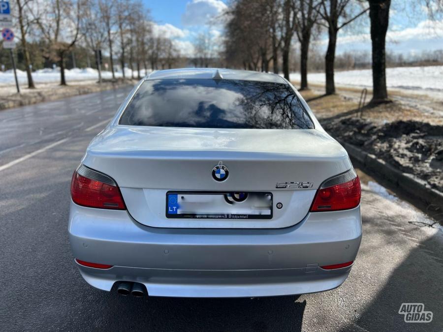 BMW 523 2007 in Vilnius, with an engine capacity of 2.50 L and mileage of 279 thousand km for 3650 €, photo 7 on AUTOMOTO.COM.LV