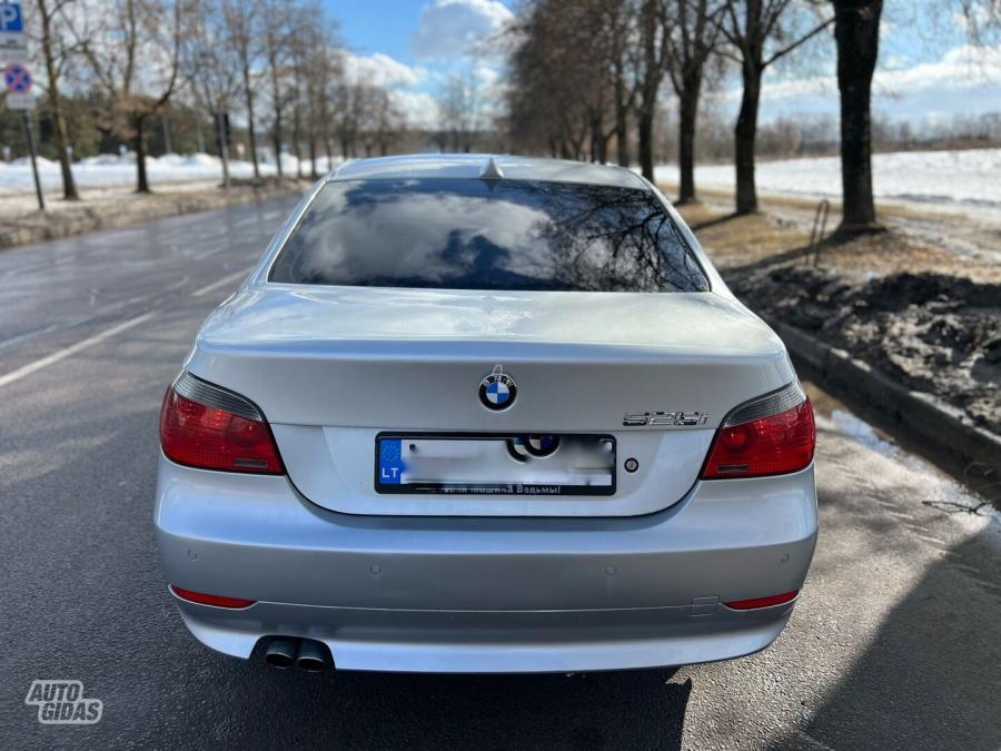 BMW 523 2007 in Vilnius, with an engine capacity of 2.50 L and mileage of 279 thousand km for 3650 €, photo 6 on AUTOMOTO.COM.LV