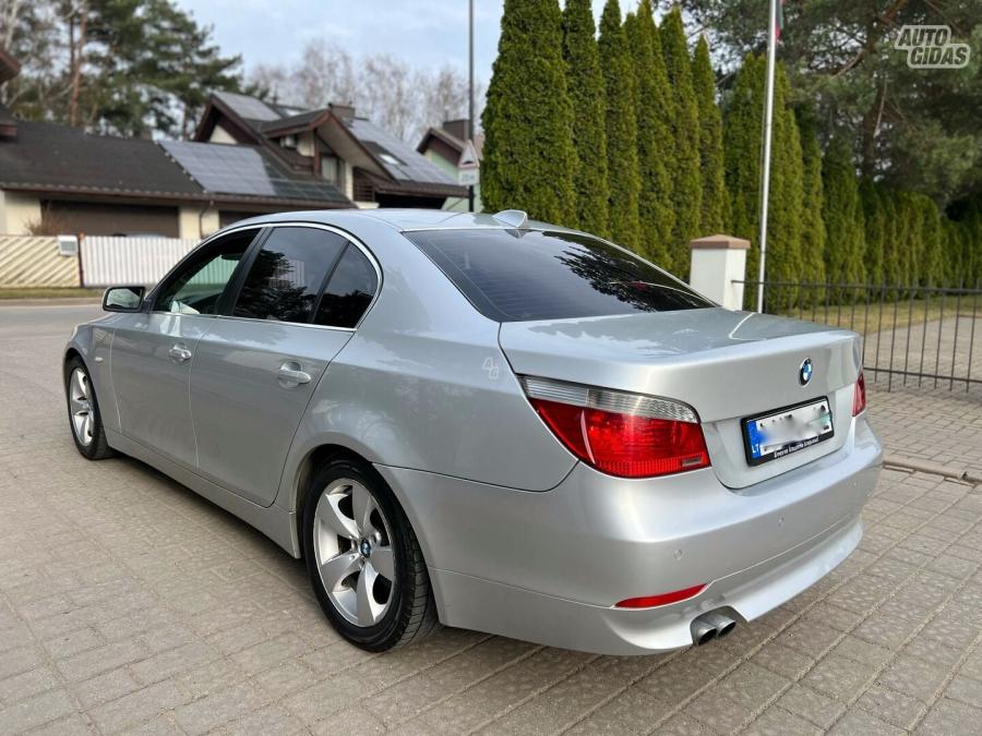 BMW 523 2007 in Vilnius, with an engine capacity of 2.50 L and mileage of 290 thousand km for 3450 €, photo 8 on AUTOMOTO.COM.LV