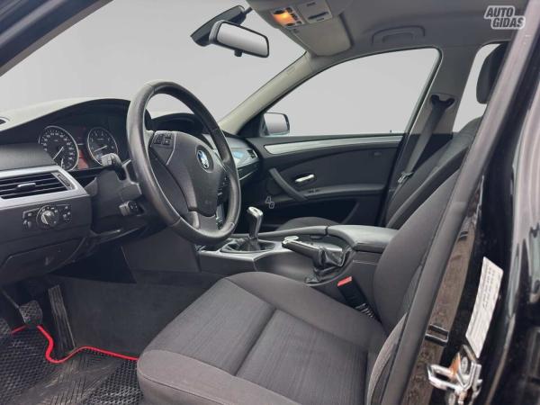 BMW 523 2007 in Kaunas, with an engine capacity of 2.50 L and mileage of 142 thousand km for 4490 €, photo 9 on AUTOMOTO.COM.LV