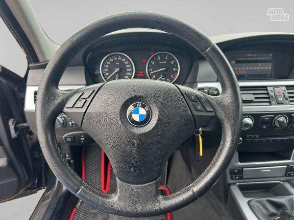 BMW 523 2007 in Kaunas, with an engine capacity of 2.50 L and mileage of 142 thousand km for 4490 €, photo 10 on AUTOMOTO.COM.LV
