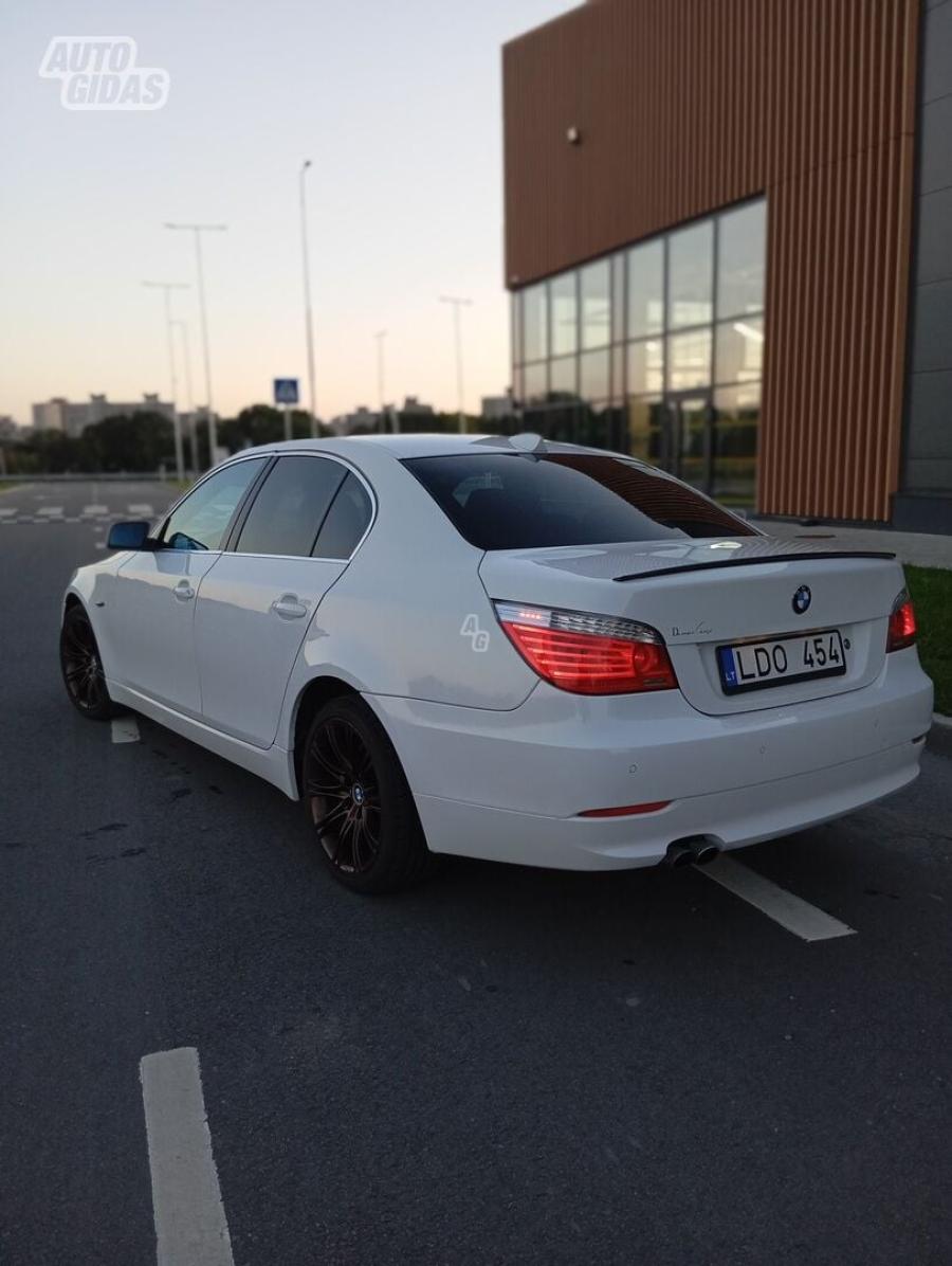 White BMW 523 2007 in Kaunas, with an engine capacity of 2.50 L and mileage of 359 thousand km for 4900 €, photo 10 on AUTOMOTO.COM.LV