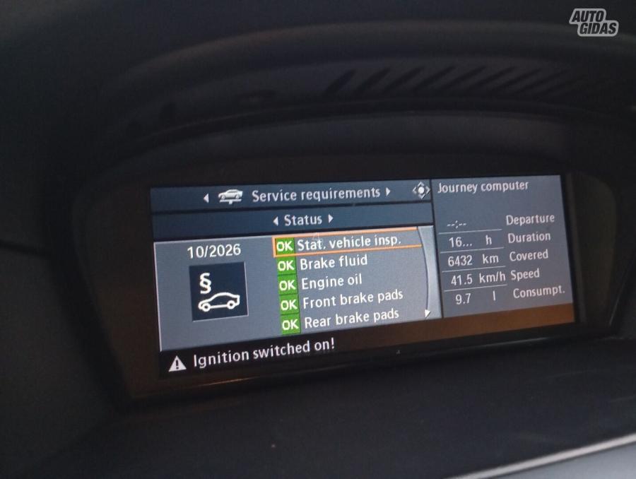 White BMW 523 2007 in Kaunas, with an engine capacity of 2.50 L and mileage of 359 thousand km for 4900 €, photo 16 on AUTOMOTO.COM.LV