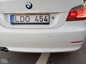 White BMW 523 2007 in Kaunas, with an engine capacity of 2.50 L and mileage of 359 thousand km for 4900 €, photo 24 on AUTOMOTO.COM.LV