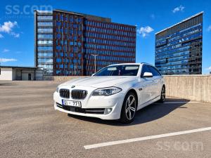 White BMW 523 2010 in Riga, with an engine capacity of 3.00 L and mileage of 245 thousand km for 8400 €, photo  on AUTOMOTO.COM.LV