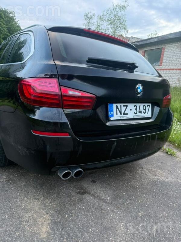 Melns BMW 525 2014 Bauska, ar dzinēja tilpumu 2.00 L un nobraukumu 324 tūkst. km par 11000 €, foto 1 vietnē AUTOMOTO.COM.LV