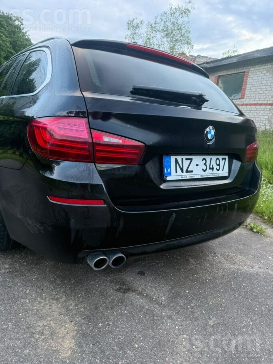 Melns BMW 525 2014 Bauska, ar dzinēja tilpumu 2.00 L un nobraukumu 324 tūkst. km par 11000 €, foto 1 vietnē AUTOMOTO.COM.LV