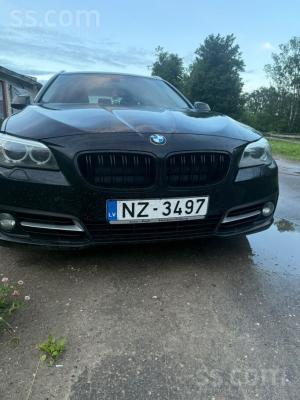 Melns BMW 525 2014 Bauska, ar dzinēja tilpumu 2.00 L un nobraukumu 324 tūkst. km par 11000 €, foto 3 vietnē AUTOMOTO.COM.LV