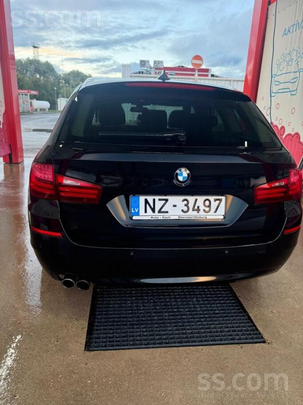 Melns BMW 525 2014 Bauska, ar dzinēja tilpumu 2.00 L un nobraukumu 324 tūkst. km par 11000 €, foto 3 vietnē AUTOMOTO.COM.LV