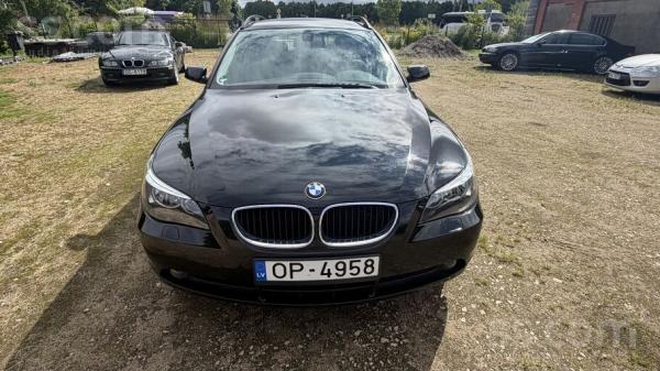 Black BMW 525 2005 in Limbazi, with an engine capacity of 2.50 L and mileage of 273 thousand km for 3700 €, photo 2 on AUTOMOTO.COM.LV