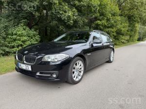 Black BMW 525 2014 in Riga, with an engine capacity of 2.00 L and mileage of 158 thousand km for 11900 €, photo 3 on AUTOMOTO.COM.LV