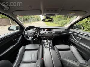 Black BMW 525 2014 in Riga, with an engine capacity of 2.00 L and mileage of 158 thousand km for 11900 €, photo 11 on AUTOMOTO.COM.LV