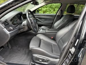 Black BMW 525 2014 in Riga, with an engine capacity of 2.00 L and mileage of 158 thousand km for 11900 €, photo 16 on AUTOMOTO.COM.LV