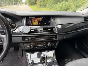 Black BMW 525 2014 in Riga, with an engine capacity of 2.00 L and mileage of 158 thousand km for 11900 €, photo 19 on AUTOMOTO.COM.LV