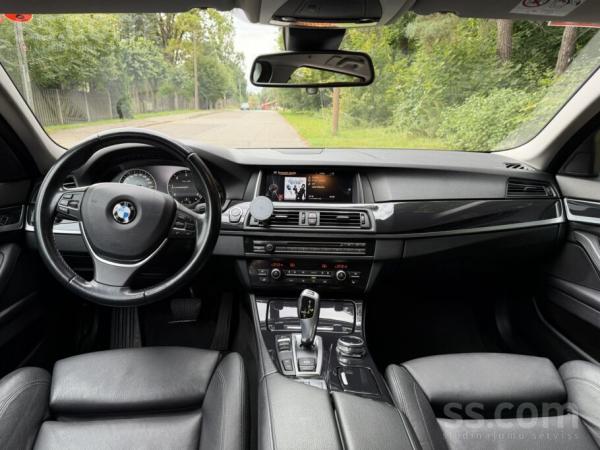 BMW 525 2014 Rīga vietnē Melns BMW 525 2014 Rīga, ar dzinēja tilpumu 2.00 L un nobraukumu 158 tūkst. km par 11900 €, foto 10 vietnē AUTOMOTO.COM.LV