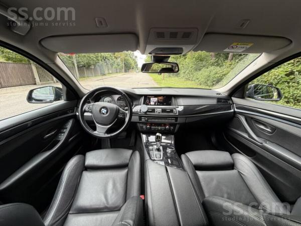 BMW 525 2014 Rīga vietnē Melns BMW 525 2014 Rīga, ar dzinēja tilpumu 2.00 L un nobraukumu 158 tūkst. km par 11900 €, foto 11 vietnē AUTOMOTO.COM.LV