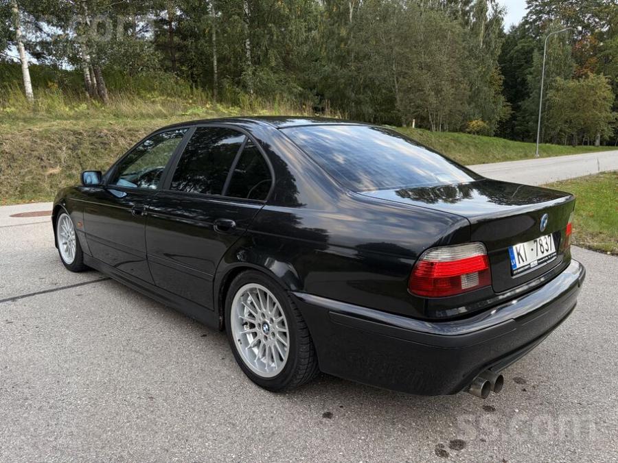 Melns BMW 525 1999 Valmiera, ar dzinēja tilpumu 2.50 L un nobraukumu 334 tūkst. km par 3390 €, foto 6 vietnē AUTOMOTO.COM.LV