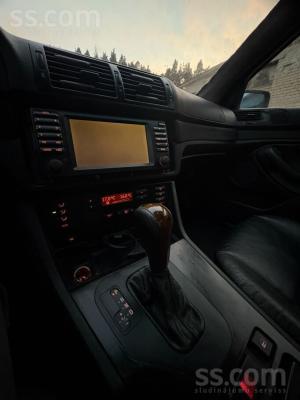 Черный БМВ 525 2000 в Кулдига, объемом двигателя 2.50 л и пробегом 0 тыс. км за 1300 €, фото 6 на AUTOMOTO.COM.LV