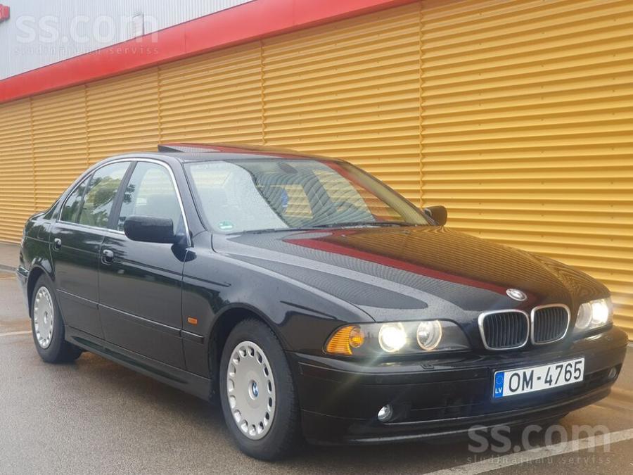 Черный БМВ 525 2001 в Огре, объемом двигателя 2.50 л и пробегом 255 тыс. км за 5500 €, фото 1 на AUTOMOTO.COM.LV