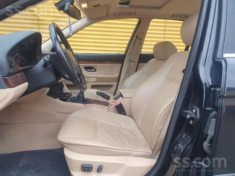 Черный БМВ 525 2001 в Огре, объемом двигателя 2.50 л и пробегом 255 тыс. км за 5500 €, фото 6 на AUTOMOTO.COM.LV