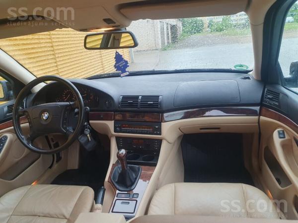 Черный БМВ 525 2001 в Огре, объемом двигателя 2.50 л и пробегом 255 тыс. км за 5500 €, фото 6 на AUTOMOTO.COM.LV